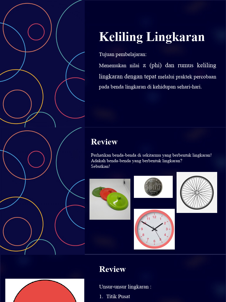 Materi Keliling Lingkaran Untuk Kelas 6 SD | PDF