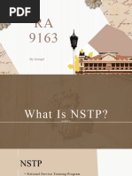 Evolution of NSTP | PDF | Reserve Officers' Training Corps | Philippines
