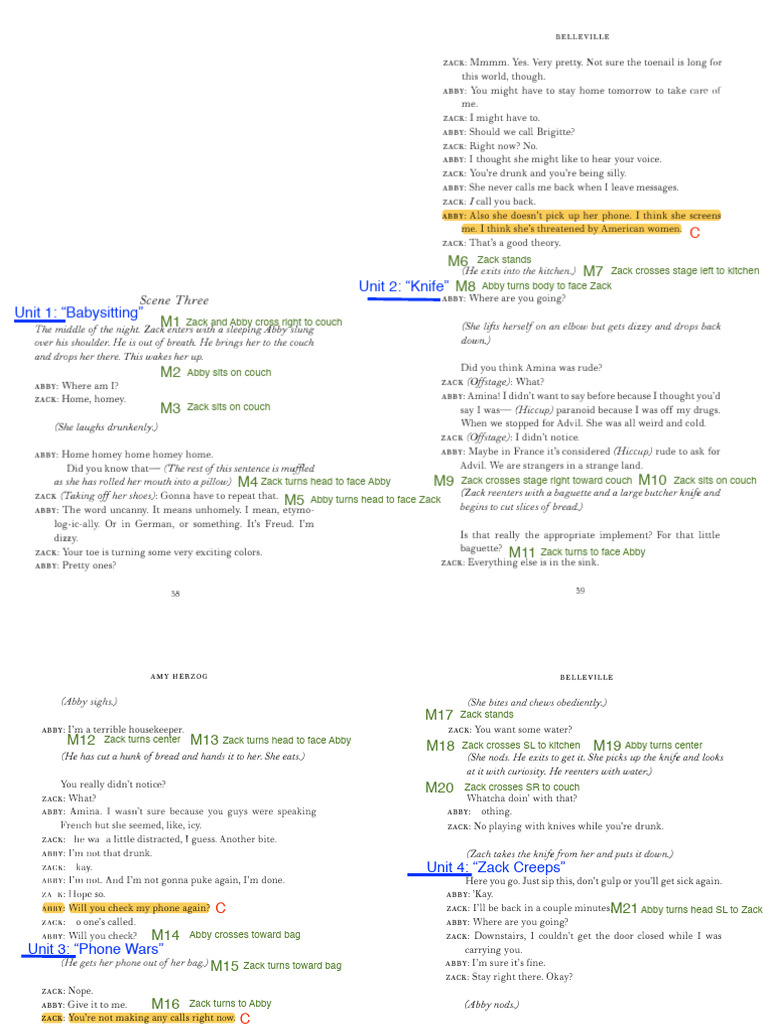 Scene 3 Belleville | PDF