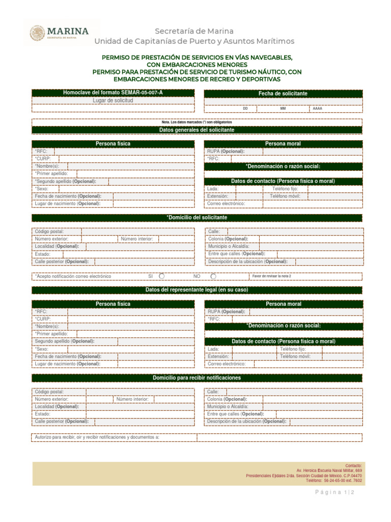 Semar 05 007 A | PDF | Turismo