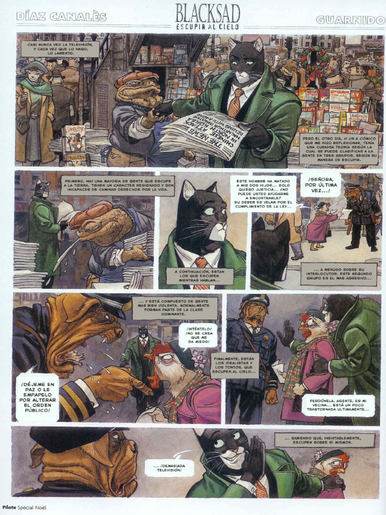 Blacksad - Escupir Al Cielo (Especial) | PDF