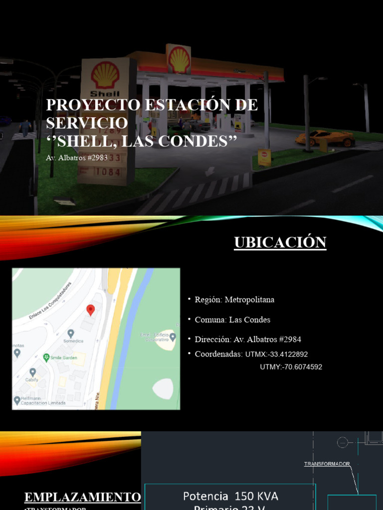 Proyecto Estación de Servicio Shell | PDF