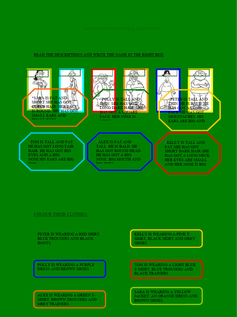 Desription of People 1373 | PDF