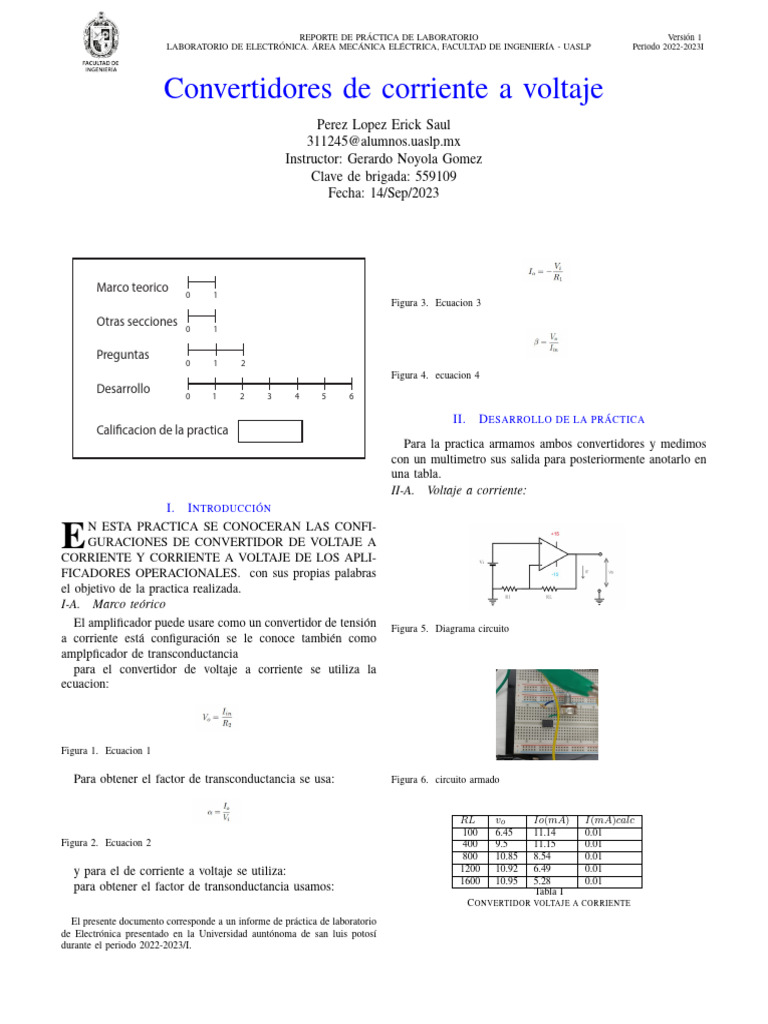 Practica 3 Electro II | Descargar gratis PDF | Amplificador | Electrónica