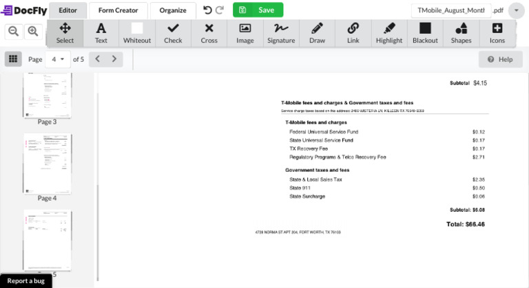 DocFly PDF Editor | PDF