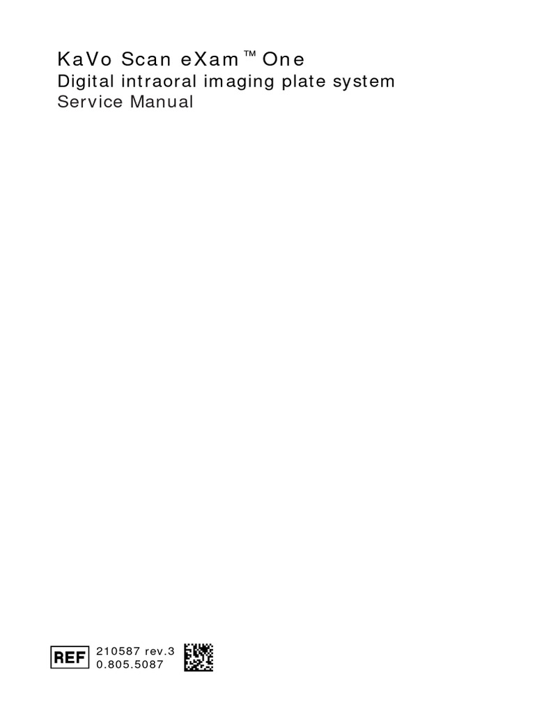 Scan Exam One Service Manual | PDF | Image Scanner | Power Supply