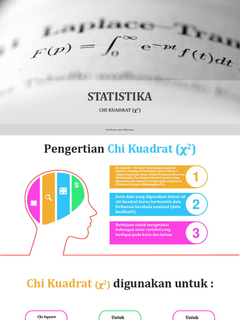 Uji Chi Kuadrat pada Data Pendidikan | PDF