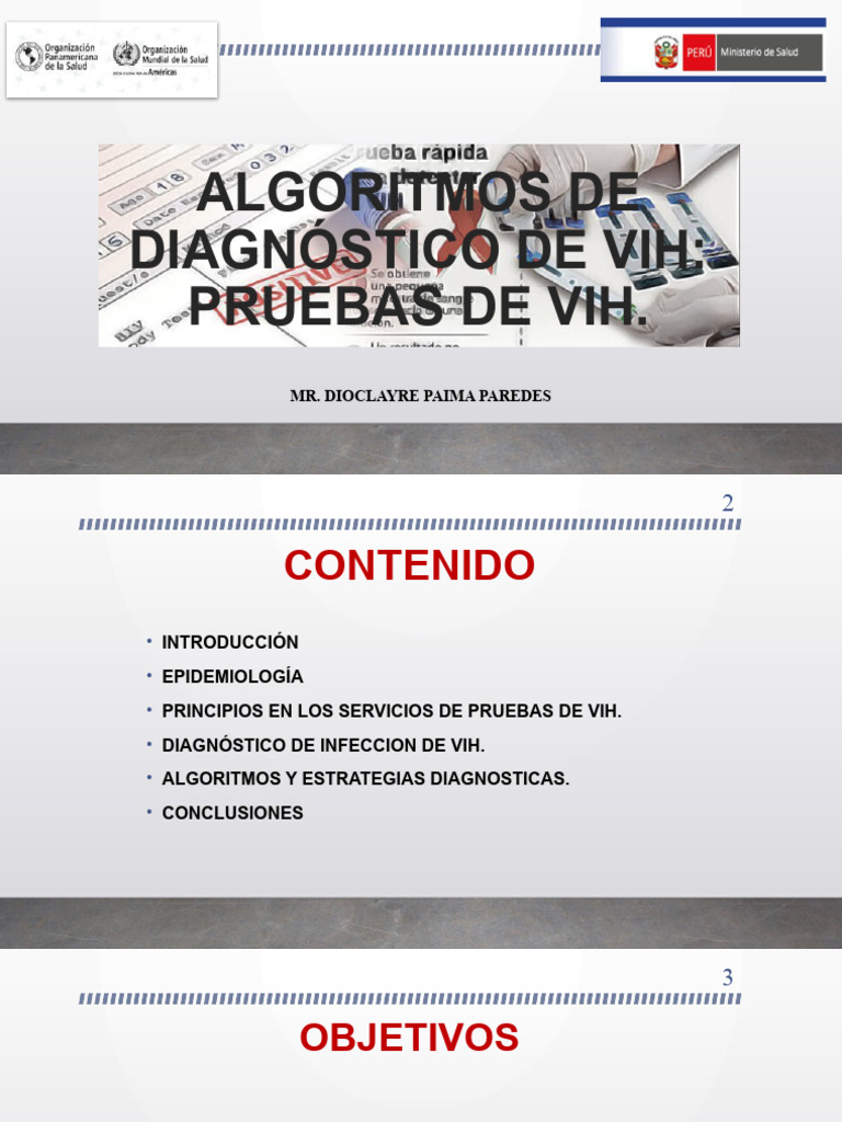 ALGORITMOS DE DIAGNÓSTICO DE VIH | PDF | VIH | Diagnóstico del VIH / SIDA
