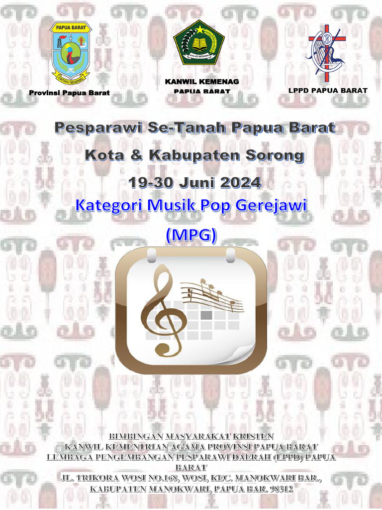 Buku Lagu MPG | PDF