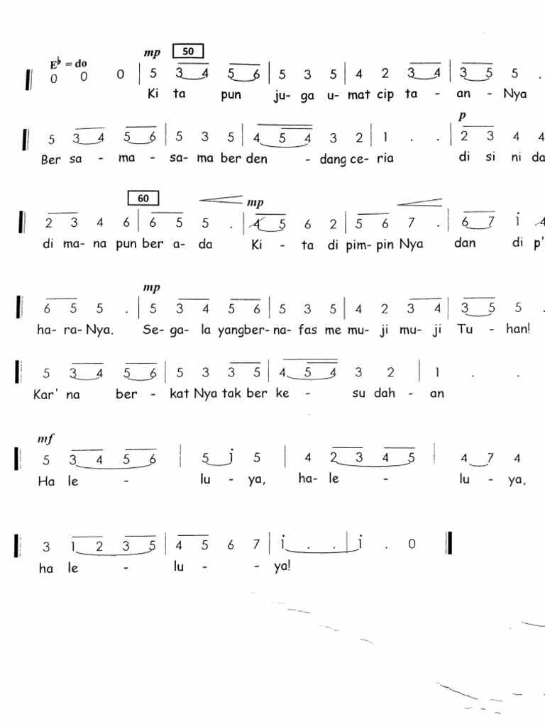 Semua Memuji Tuhan | PDF