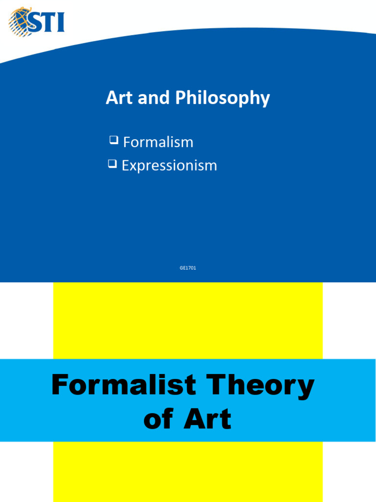 03 LCD Slides 2 Art and Philosophy - Formalism and Expressionism | PDF ...