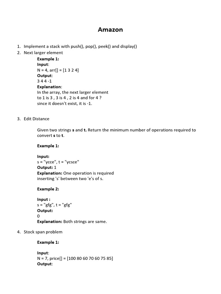 Company Questions | PDF | String (Computer Science) | Function (Mathematics)