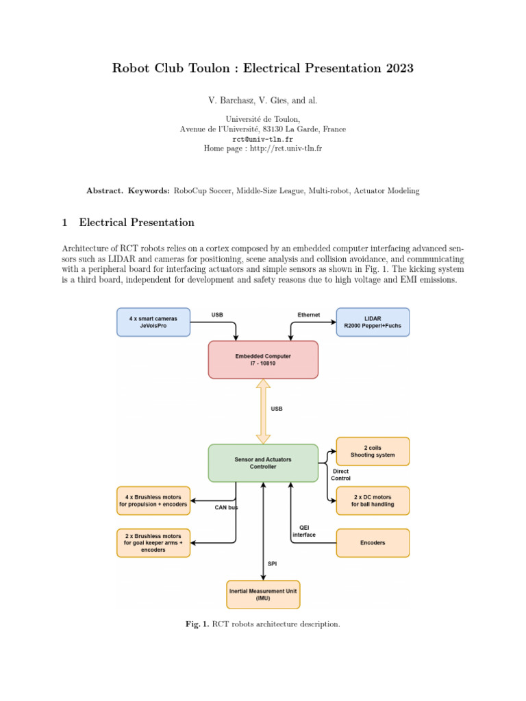 Robocup 2023 - RCT - Electrical Presentation | PDF | Electricity ...