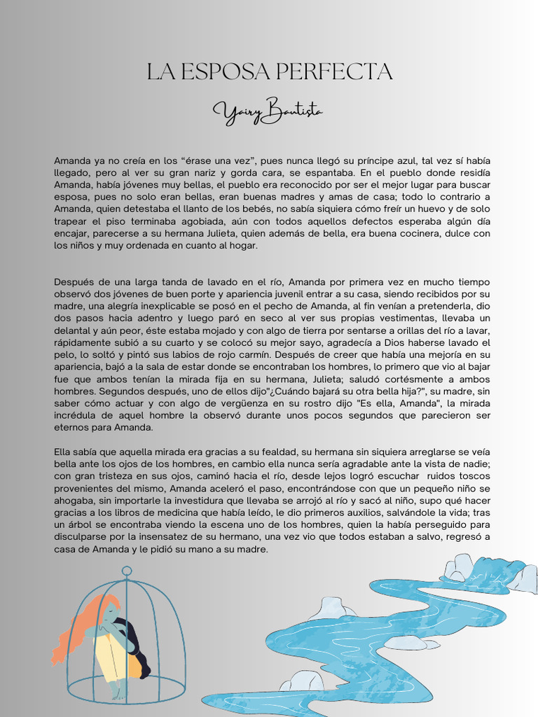"La Esposa Perfecta" by Yairy Bautista | PDF