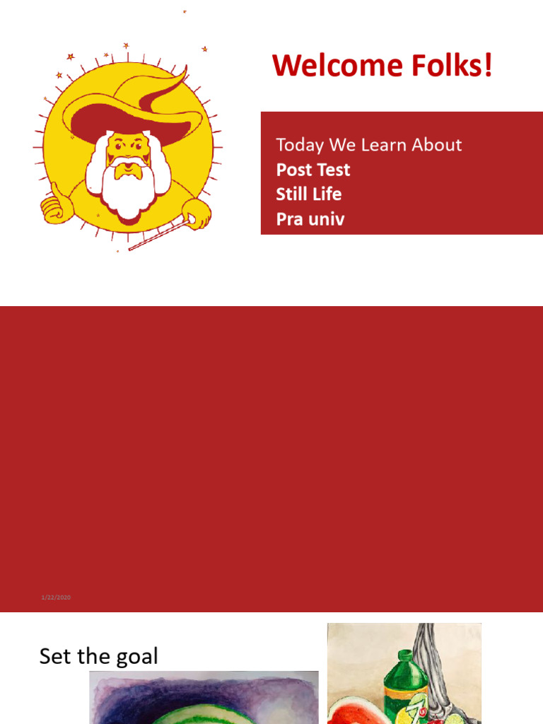 Panduan Gambar Still Life untuk Post Test | PDF | Griya & Taman