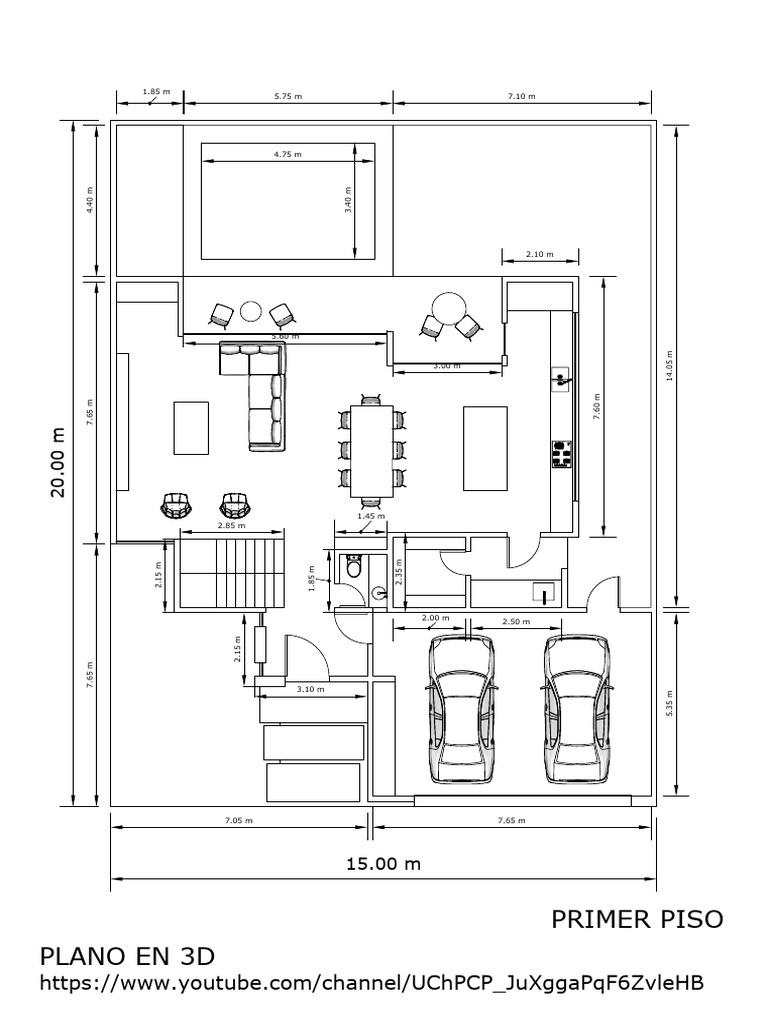 Plano de 15x20 Metrosp | PDF