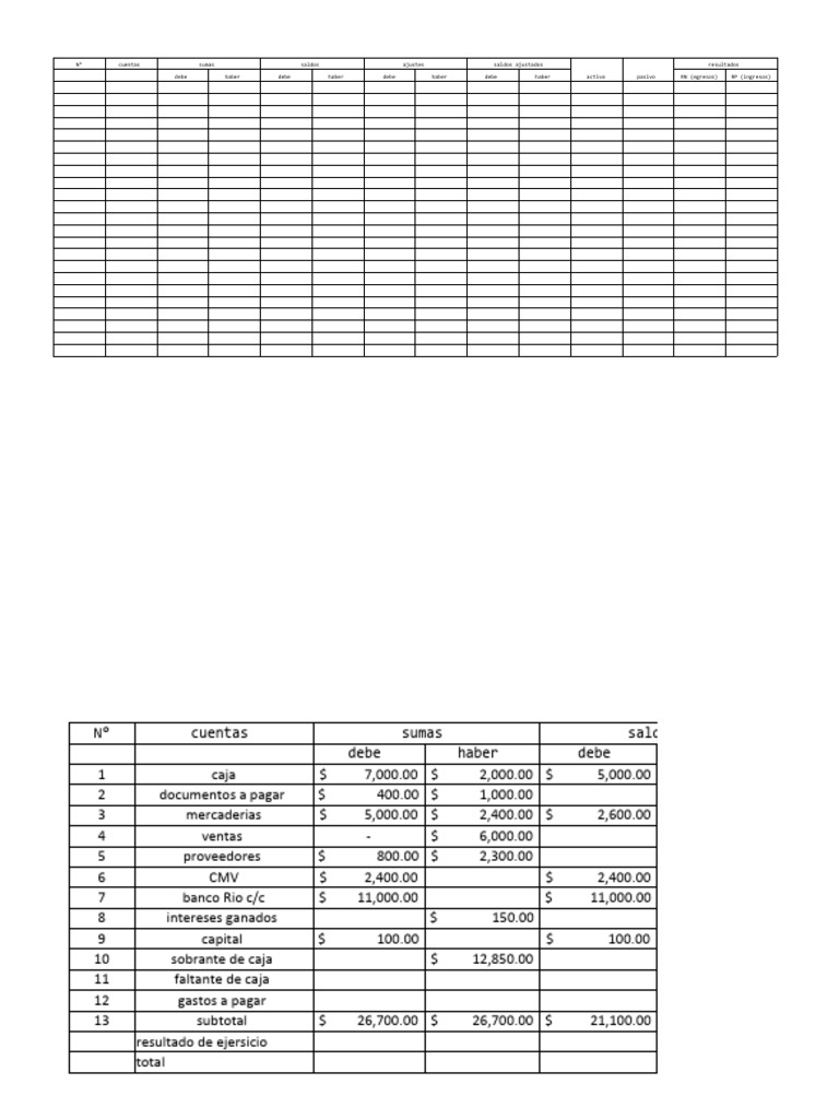 Sic Hoja de Trabajo | PDF