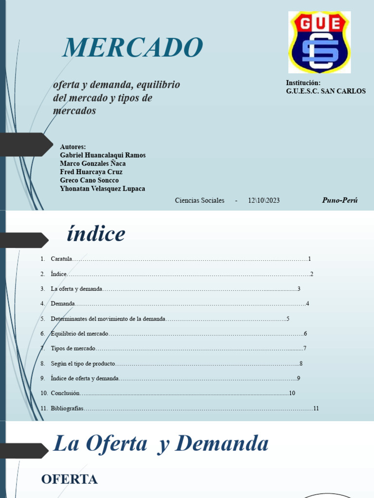 Ccss | PDF | Mercado (economía) | Equilibrio económico