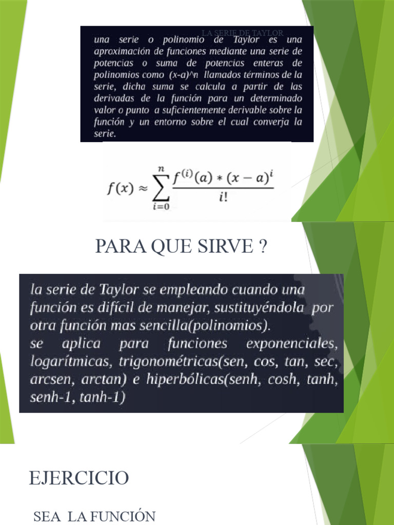 LA SERIE DE TAYLOR Exp | PDF | Incertidumbre | Medición