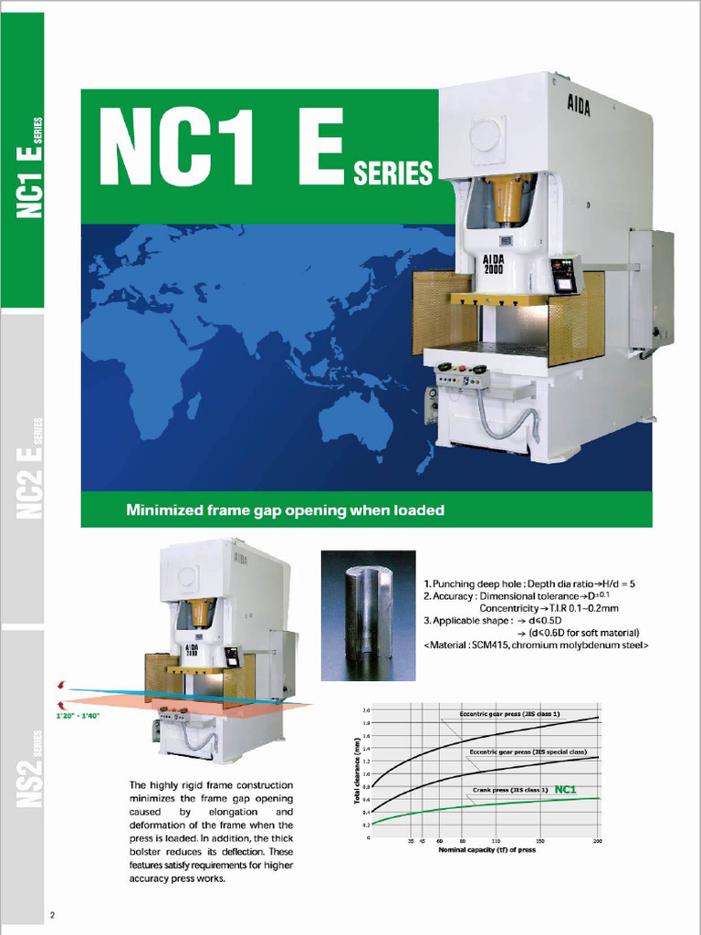 Mechanical C Frame Press Machine | PDF