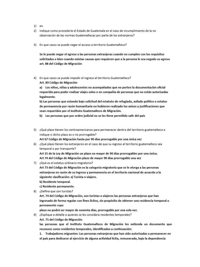 Laboratorio Dip - Ley Migracion - Codigo Migracion | PDF | Guatemala ... Laboratorio Dip - Ley Migracion - Codigo Migracion | PDF | Guatemala ...
