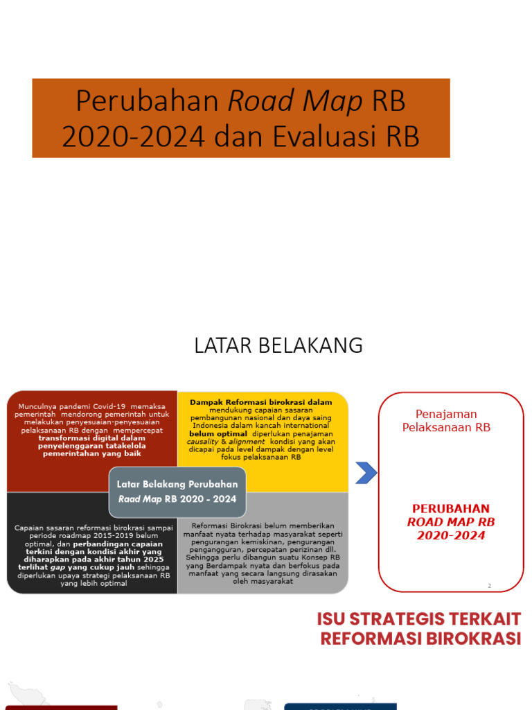 Perubahan Roadmap RB 2020-2024 | PDF