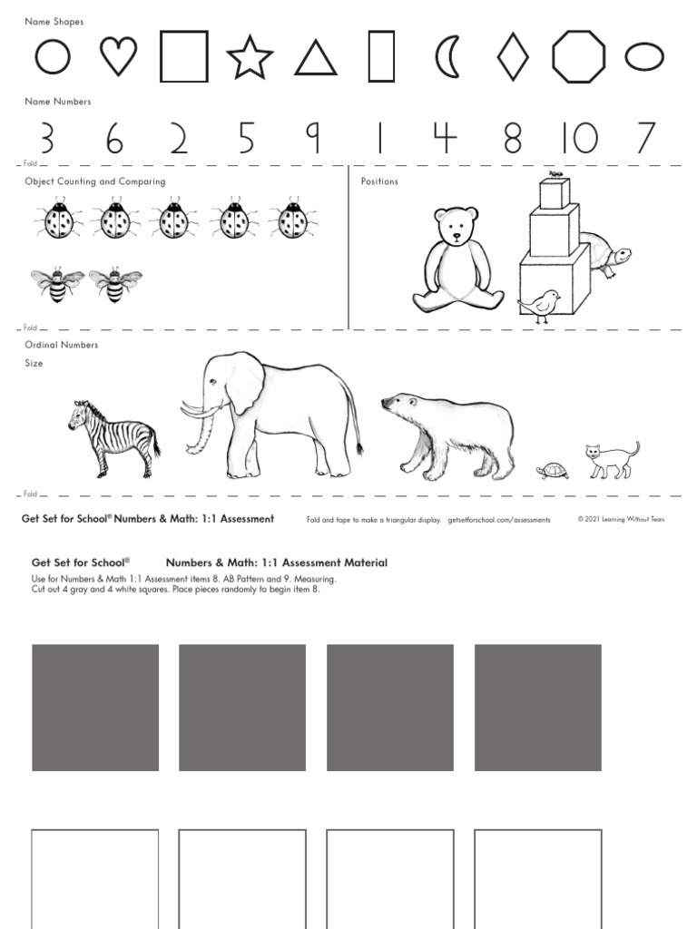 Numbers Math Assessment Review | PDF | Triangle | Cognitive Science