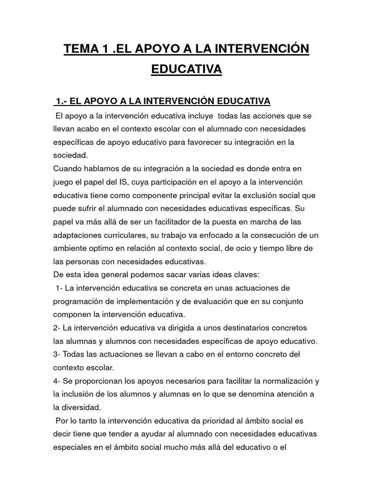 Tema 1 Aie | PDF | Aprendizaje | Enseñando