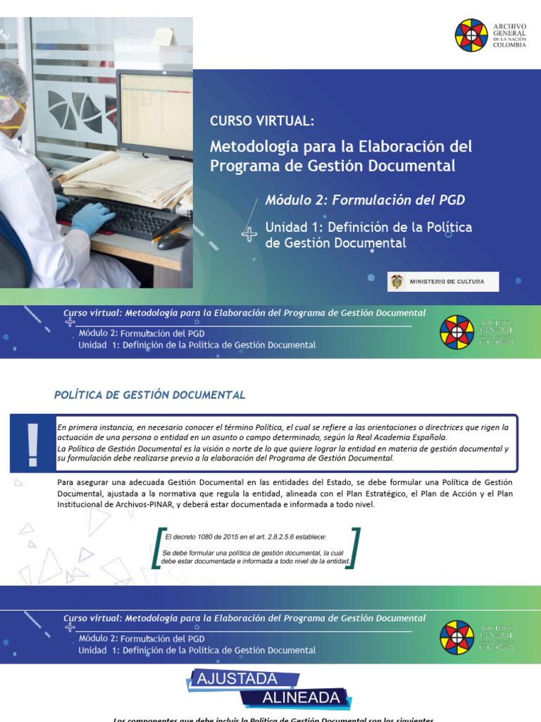 PGD Modulo 2 Unidad 1 | Descargar gratis PDF | Gestión de registros | Business