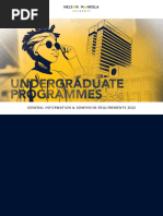 2026 - SU International Undergraduate Applications - Minimum Admission ...