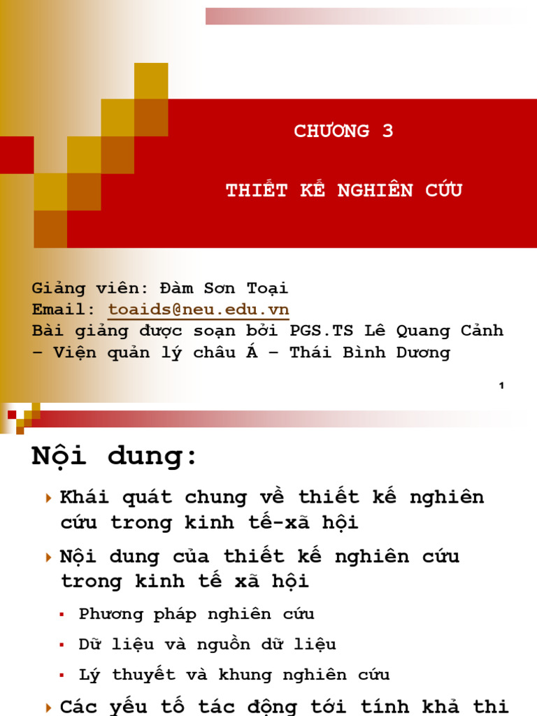 Research Methodology - Chapter 3 - L Version | PDF