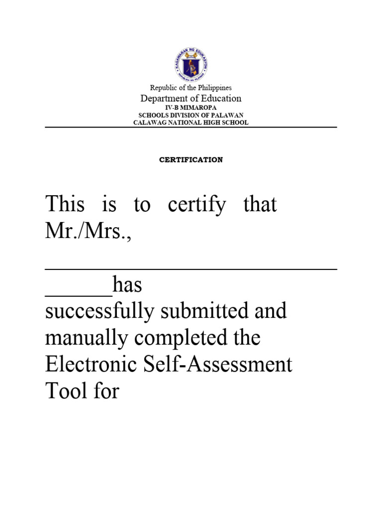 Esat Certification 2023 | PDF