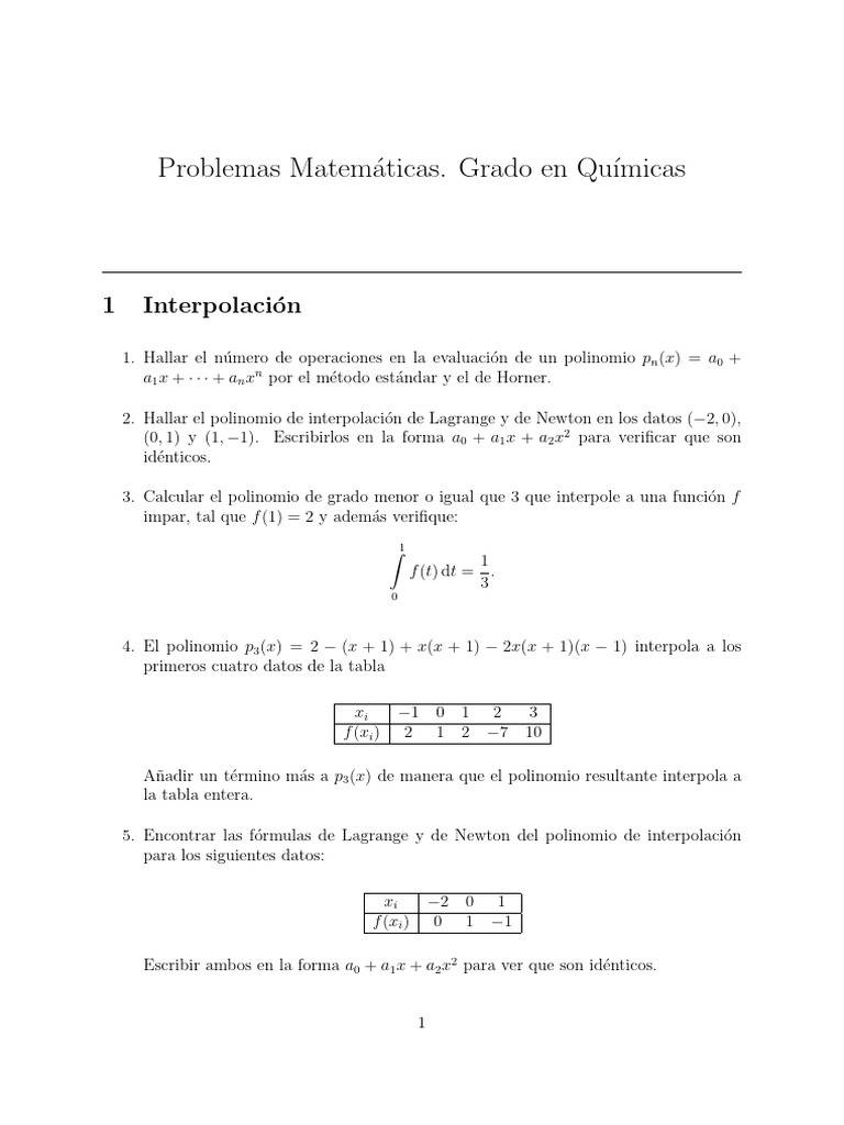 Problemas P2 | PDF