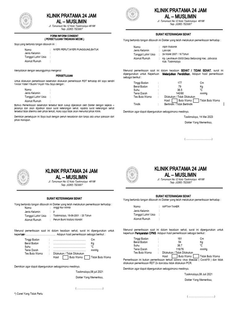 SKS Baru Tanpa Tindik Dan Tato | PDF