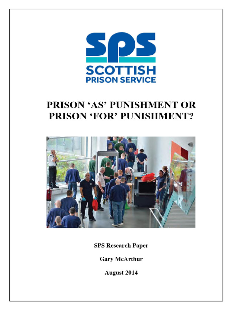 Gary McArthur Dissertation Final2897 - 1562 | PDF | Punishments | Prison