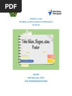 LEMBAR KERJA Mengubah Cerpen Menjadi Teks Prosedur | PDF