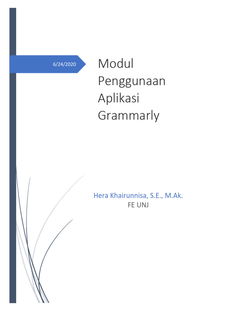 Panduan Instalasi Grammarly di Word | PDF