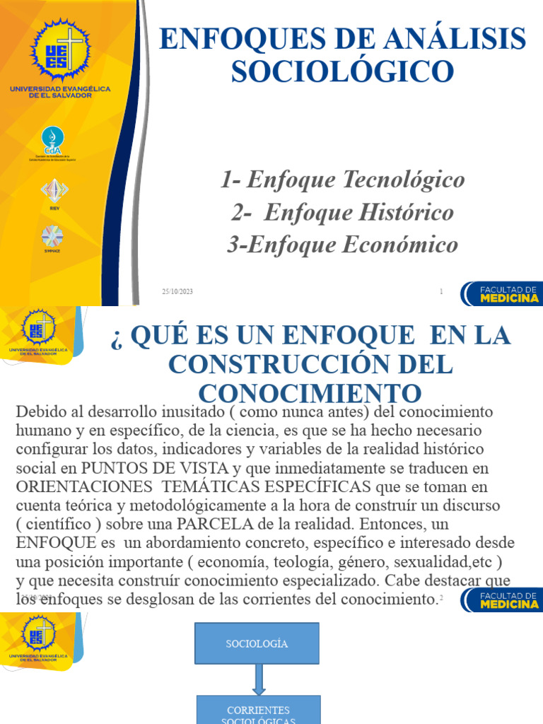 Clase de Sociología Médica, Enfoques Sociológicos, Ciclo II-2022 (1) (1 ...