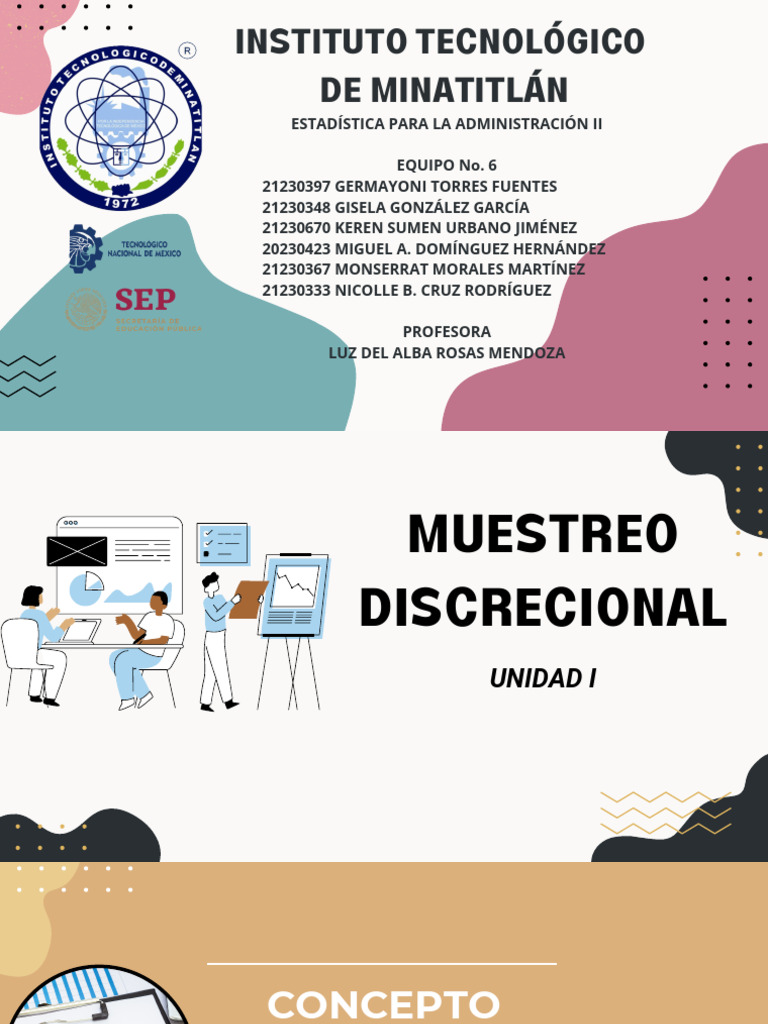 Eq6 - Muestreo Discrecional - 231024 - 204652 | PDF