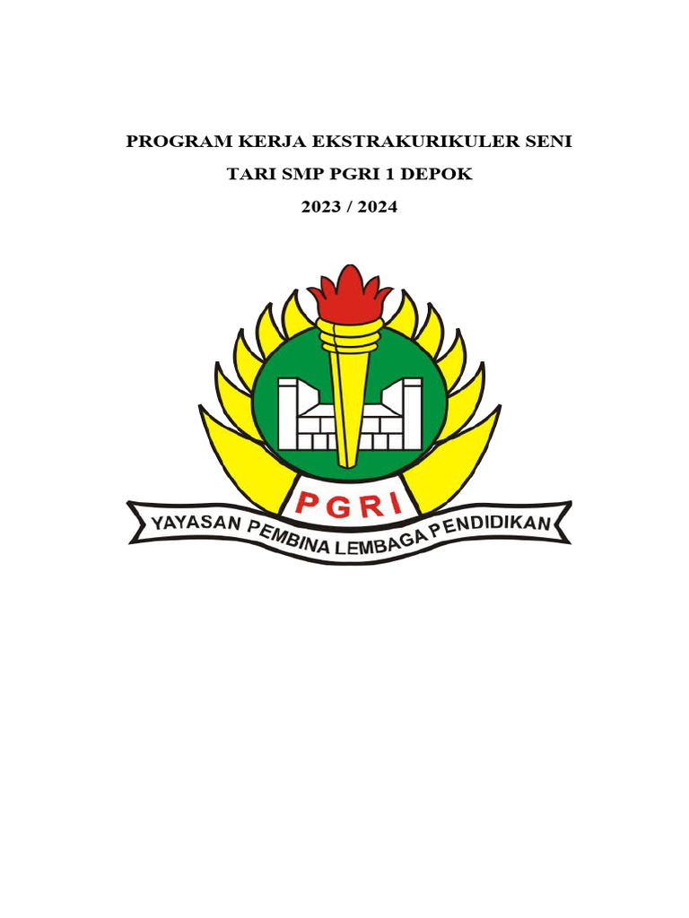 Program Kerja Ekstrakurikuler Seni Tari 2020 | PDF Program Kerja Ekstrakurikuler Seni Tari 2020 | PDF