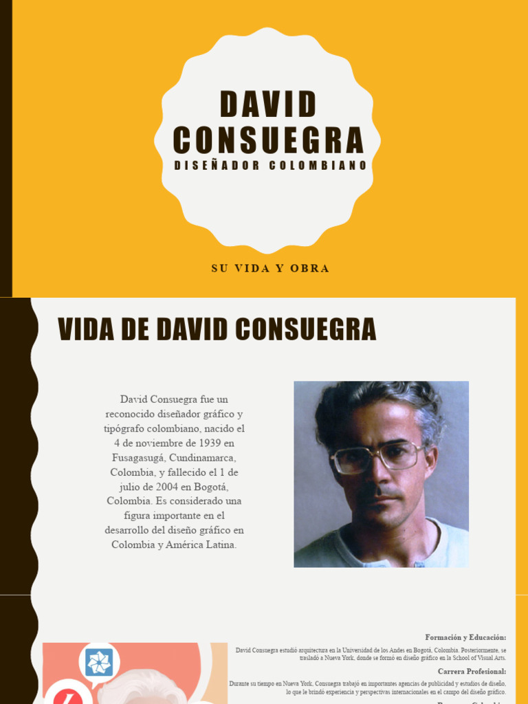 David Consuegra Diseñador Colombiano | PDF | Diseño gráfico | Diseño