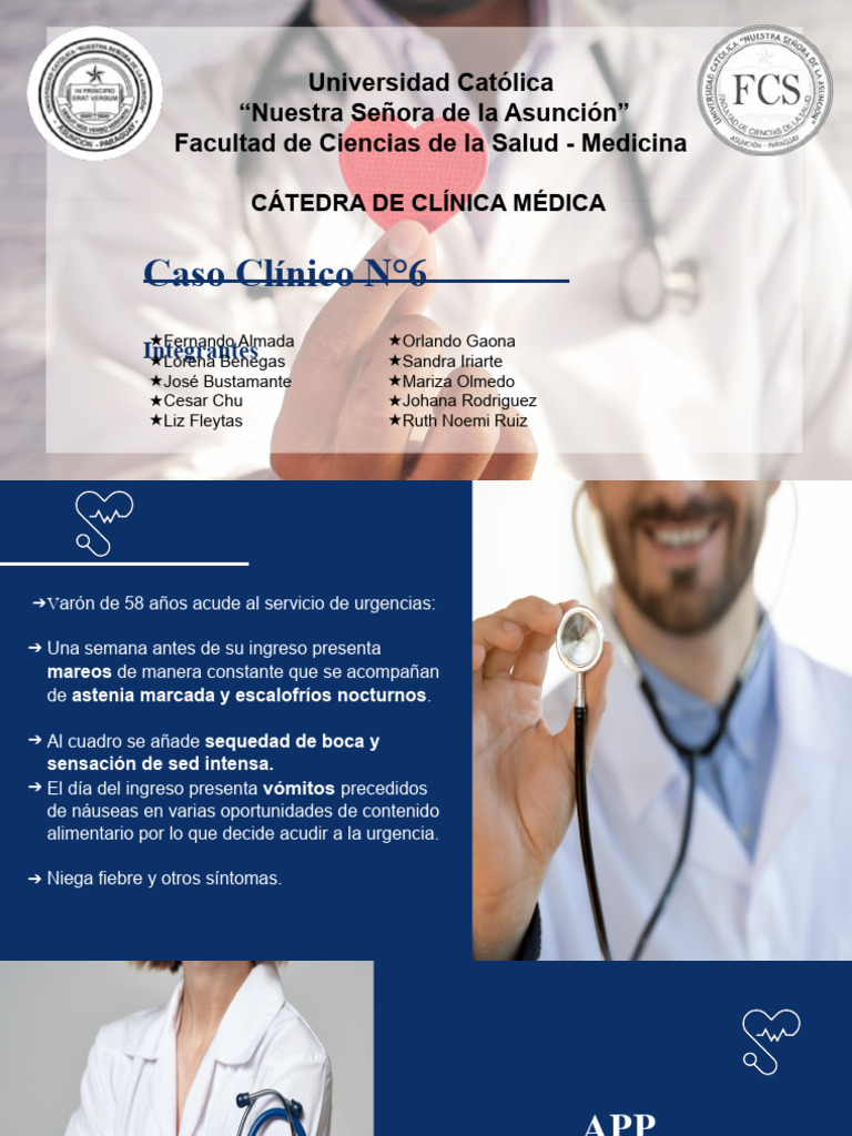 Caso Clinico N 6 | PDF | Cocina, comidas y vino | Salud y bienestar