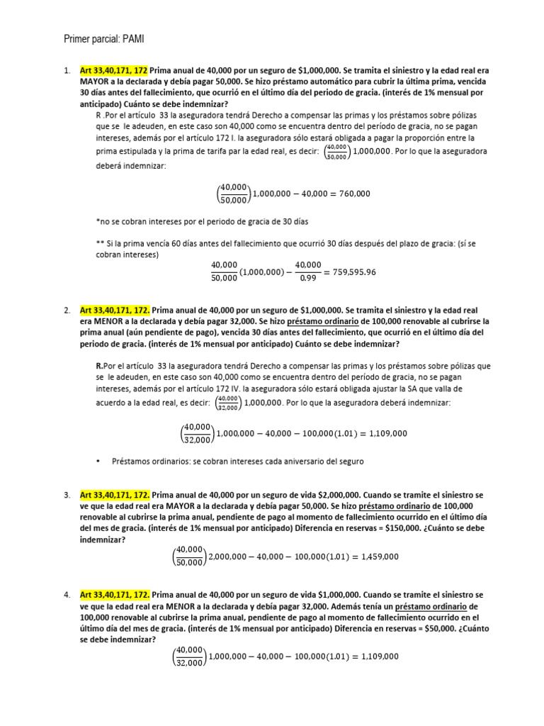 Primer Parcial PAMI | PDF