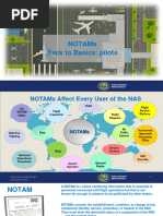 ICAO NOTAM Format Example | PDF | Air Traffic Control | Runway
