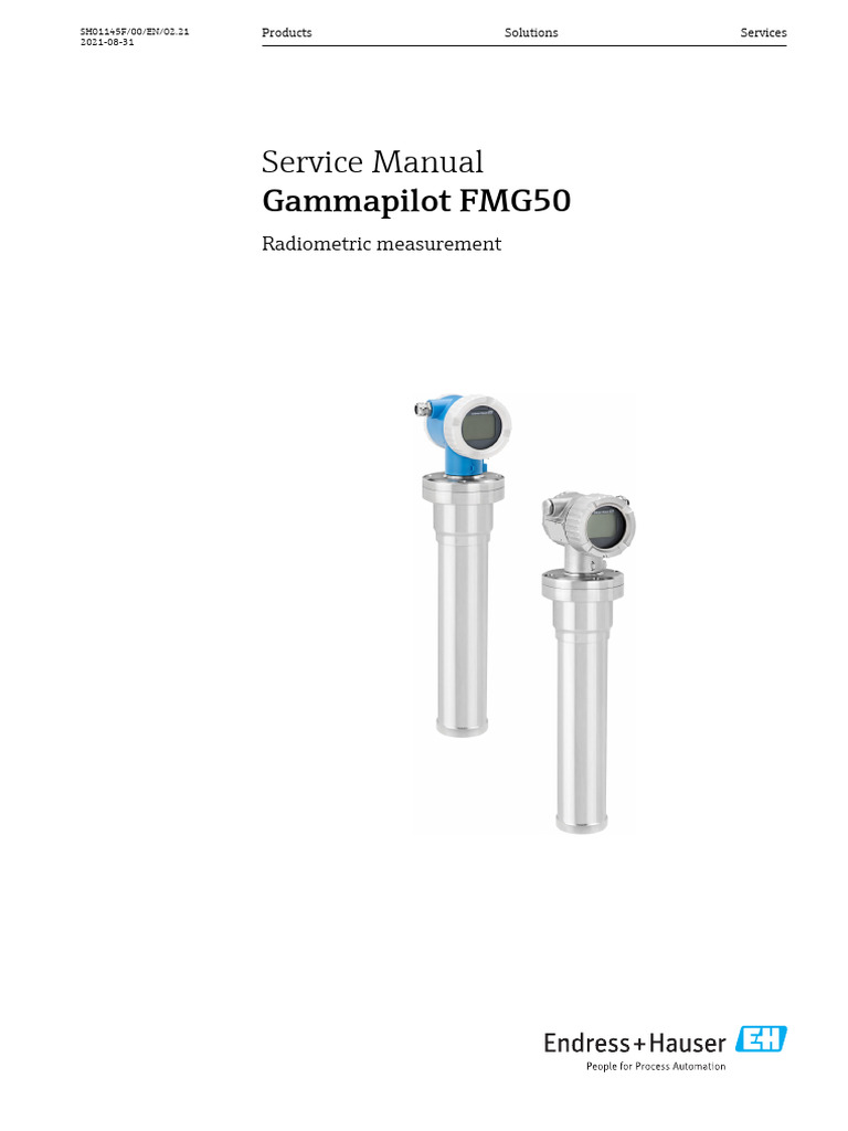 Service Manual FMG60 SH01145FEN - 0221 | PDF