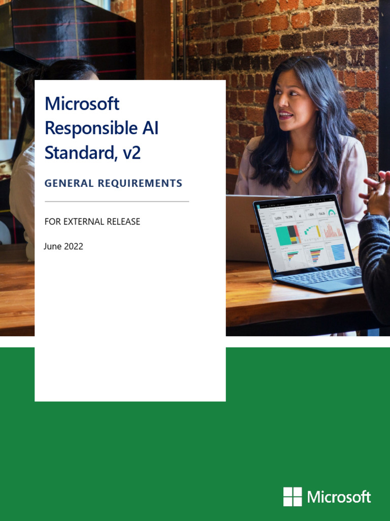 Microsoft Responsible AI Standard v2 General Requirements | PDF | Evaluation | Artificial ...