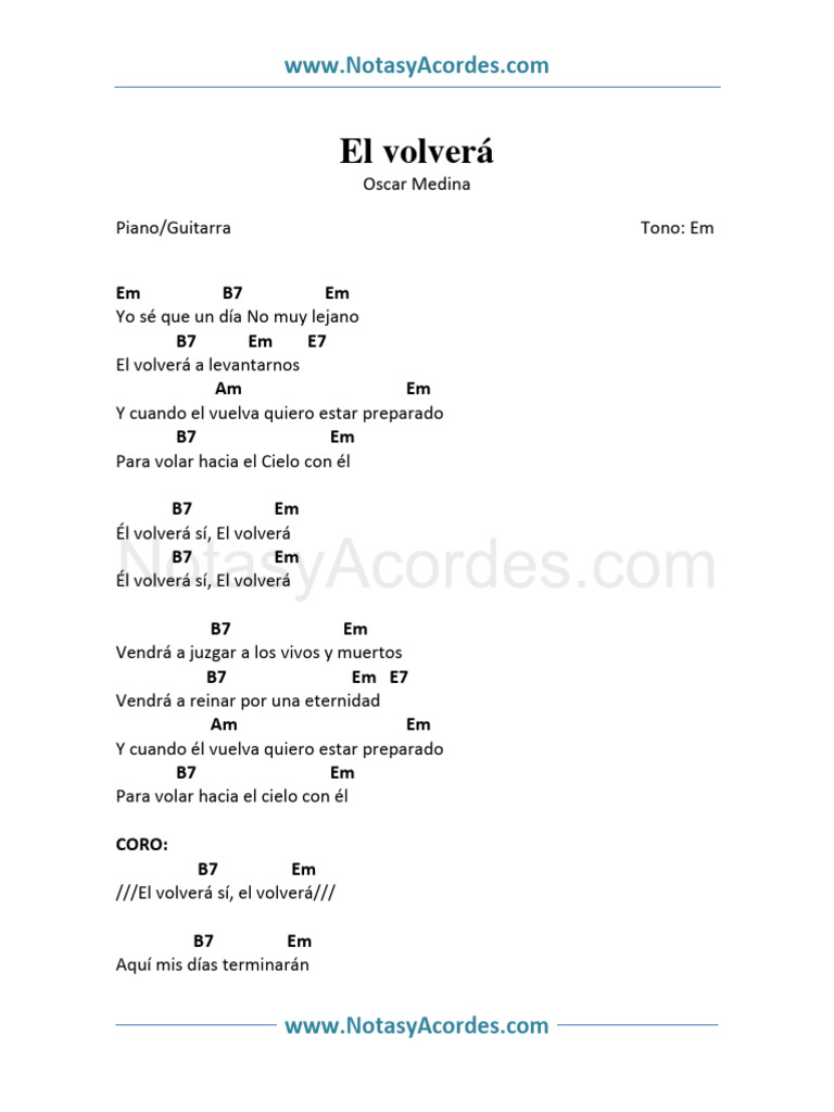 El Volvera Oscar Medina (1) | PDF
