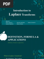 Laplace Transform Formulas | PDF | Laplace Transform | Function (Mathematics)