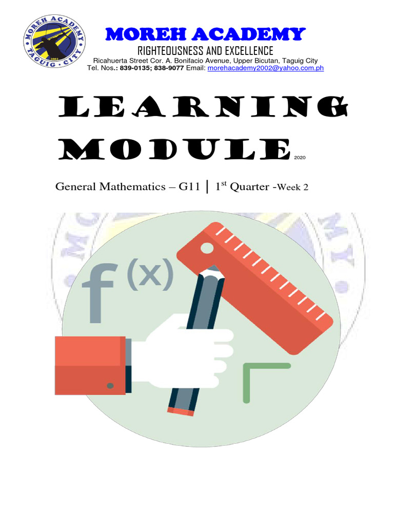 Gen Math Module Week 2 | PDF