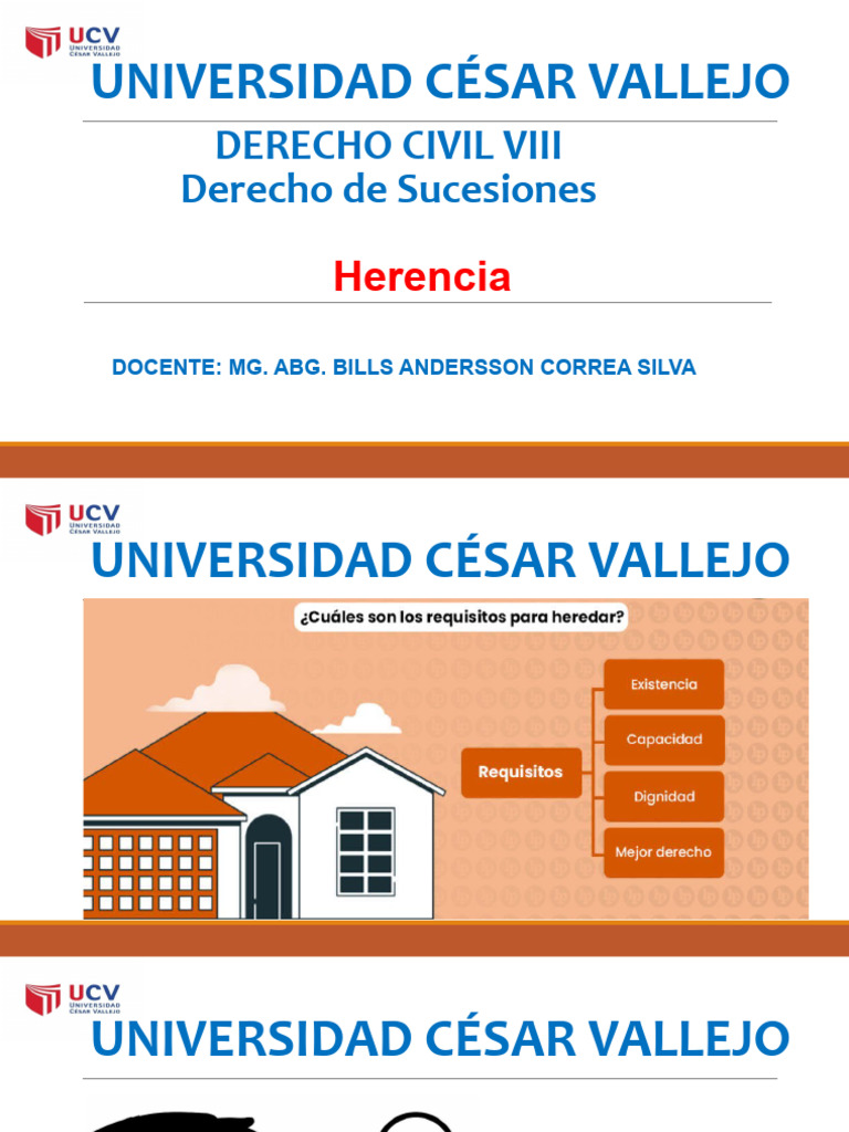 Sesion 4. Herencia - Aceptación y Renuncia | PDF